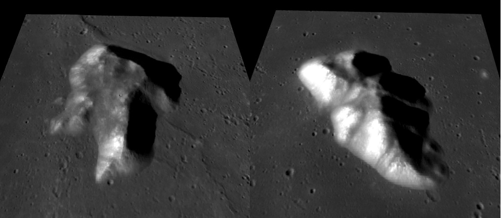 Mons PICO e Mons PITON. | Vaz Tolentino Observatório Lunar